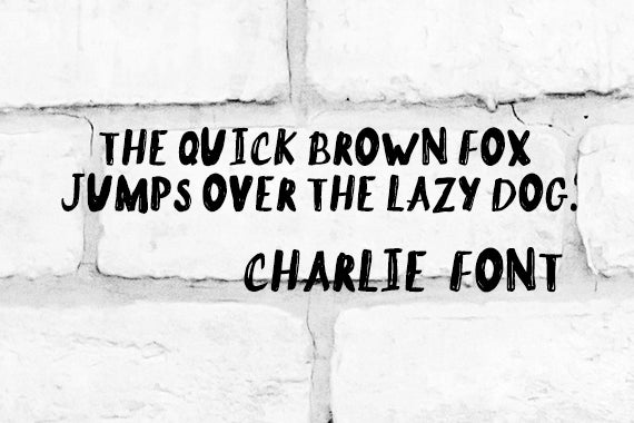 CG Charlie Font - Digital Download – carinagardnershop